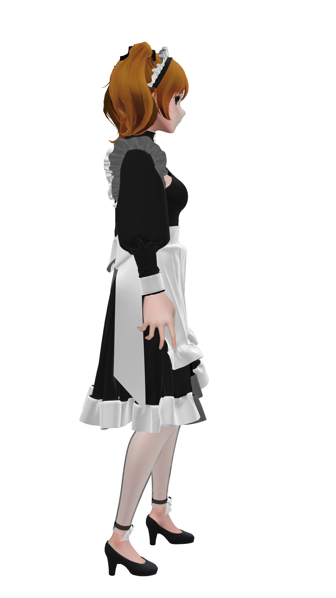 Wingfox workshop - Anime Style Maid Outfit using Marvelous Designer 10