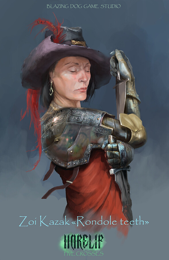 ArtStation - «HARELIP: Five Crosses»