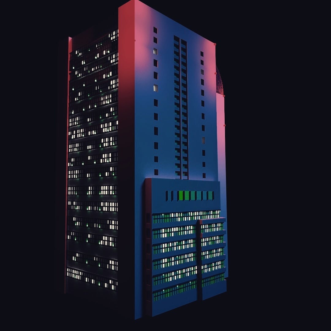 ArtStation - Voxel graphic by Egorᕙ( ~ . ~ )ᕗ