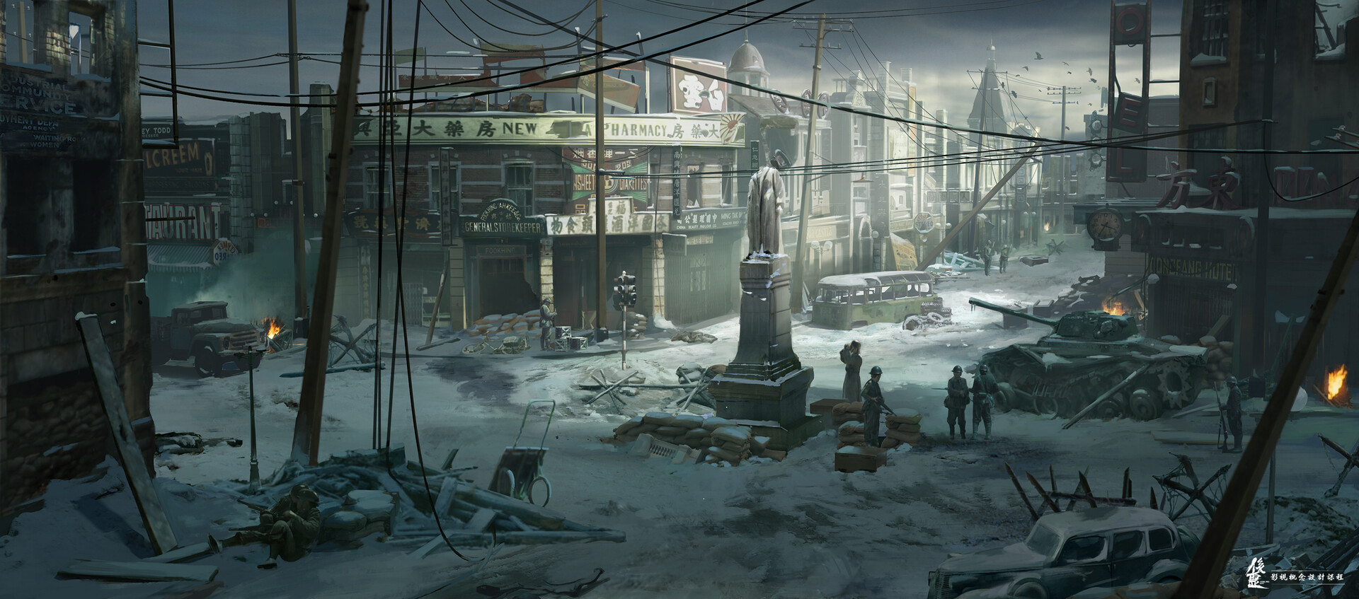 Junling concept art workshop - 2期学员概念图作品-吴梦嘉