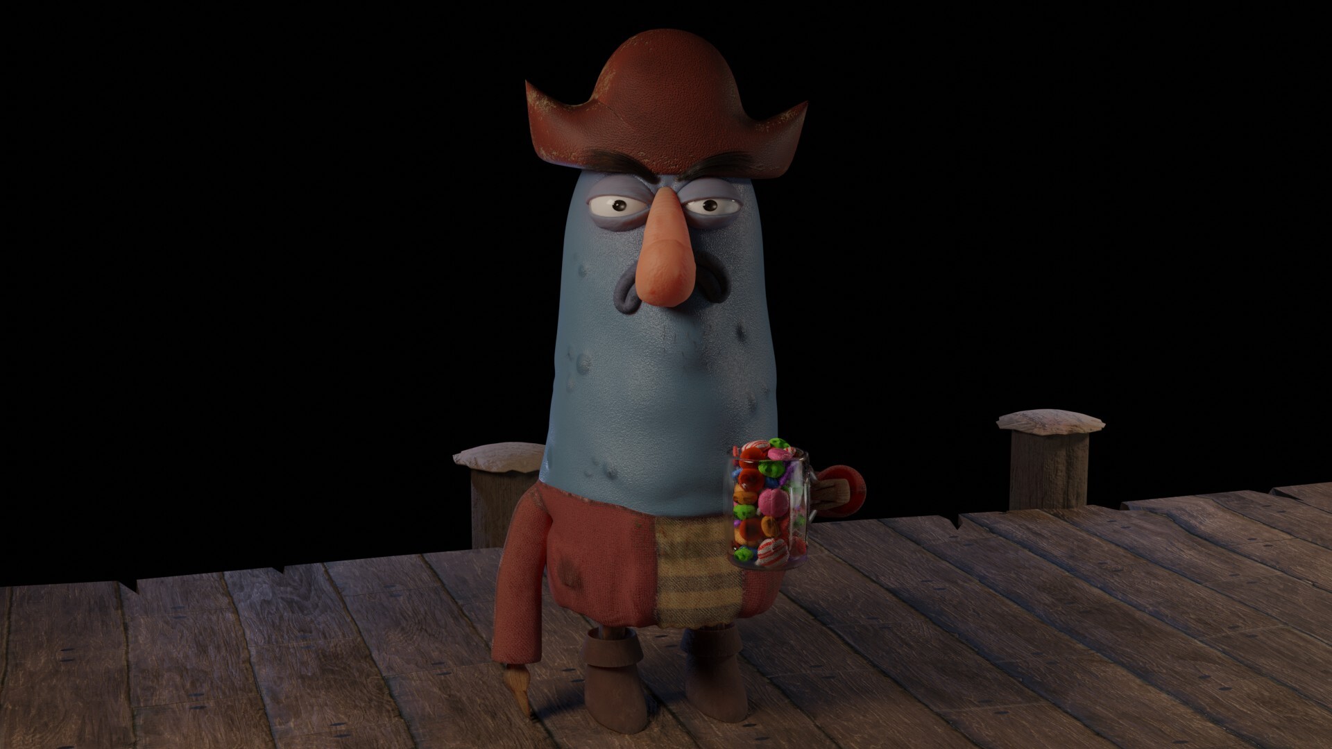 ArtStation - Captain K'nuckles, The Marvelous Misadventures of Flapjack