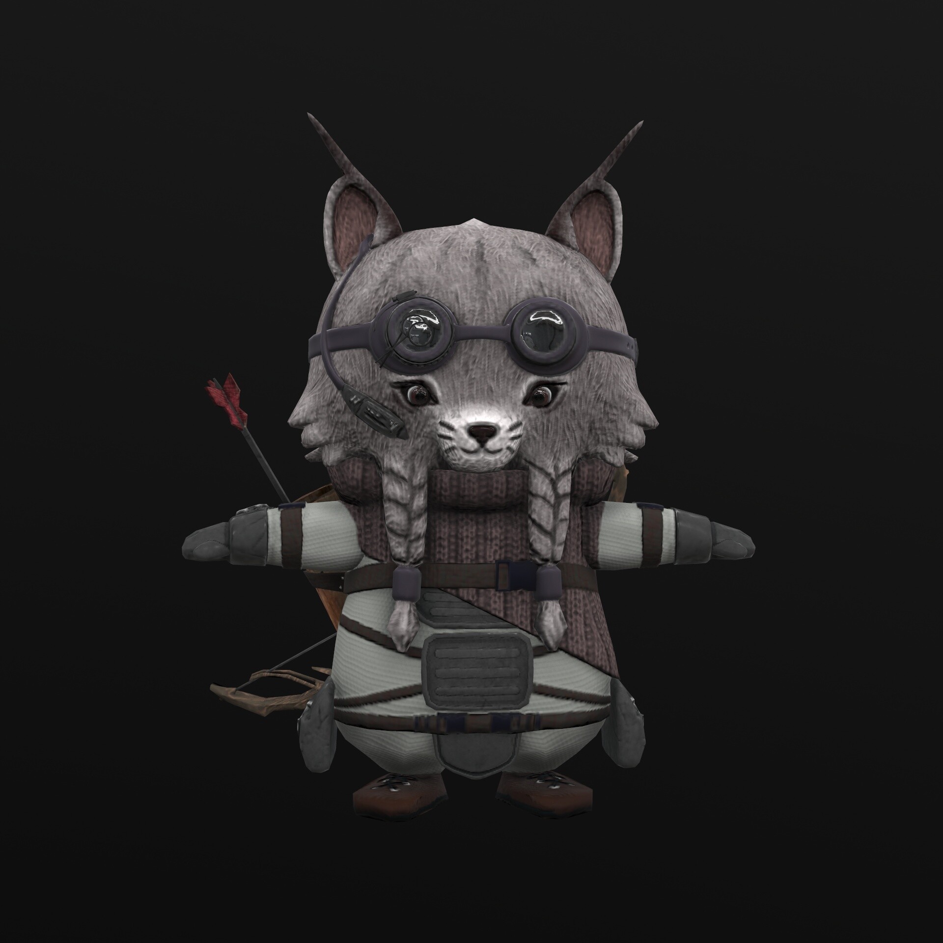 ArtStation - Lynx animal