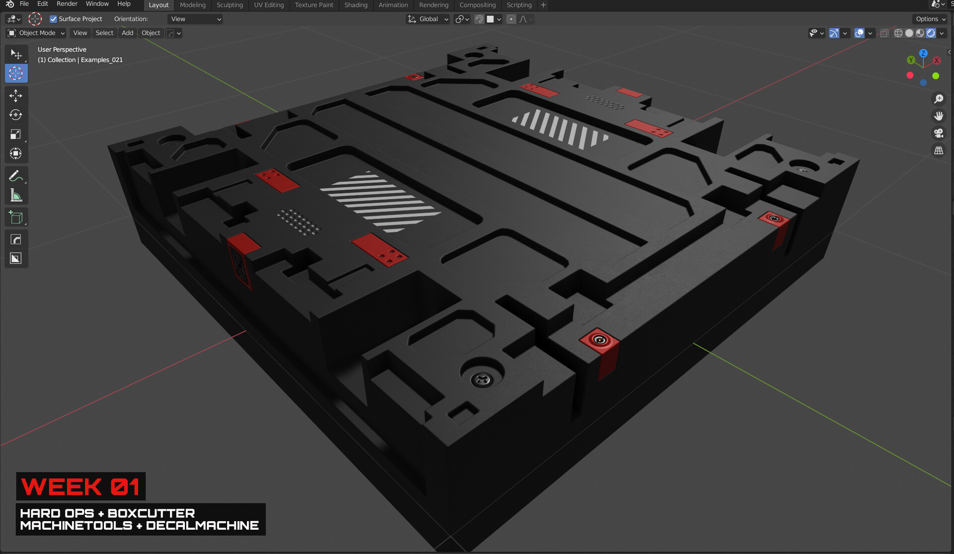 ArtStation - Hard Surface Doodle Week 01