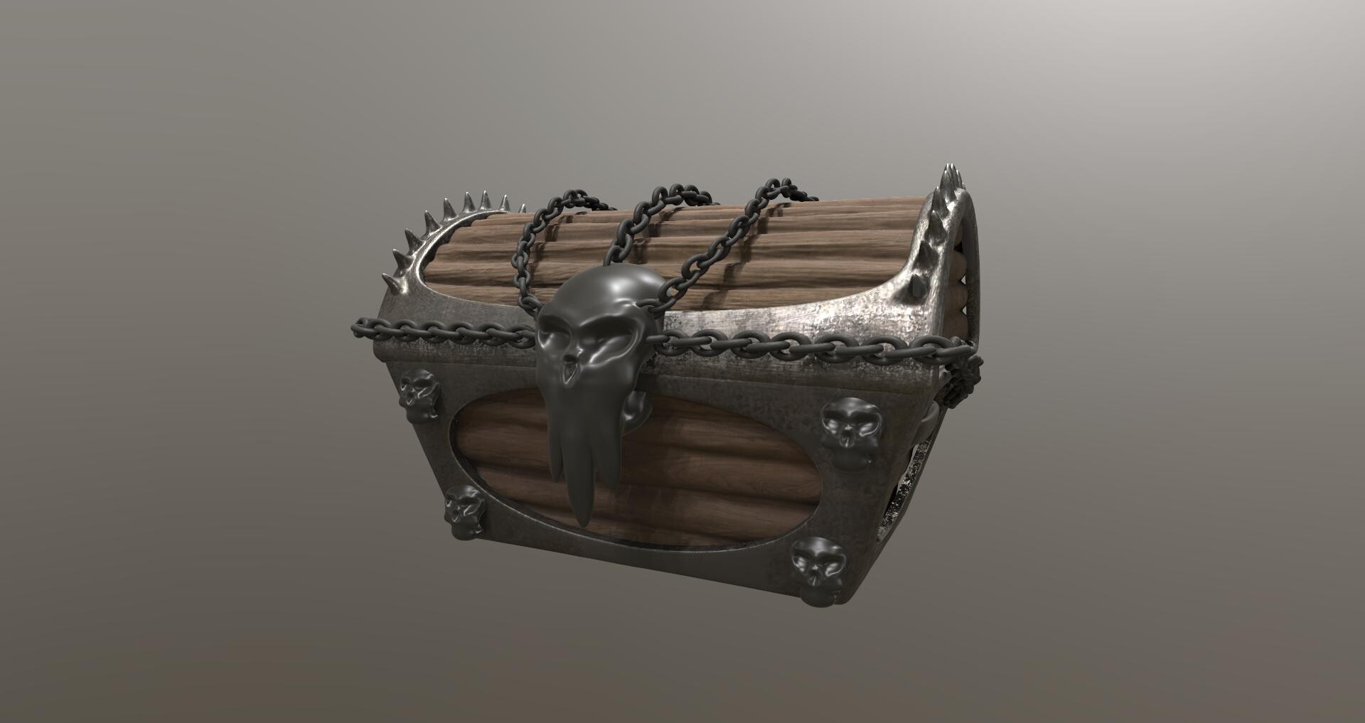 ArtStation - Skull Chest