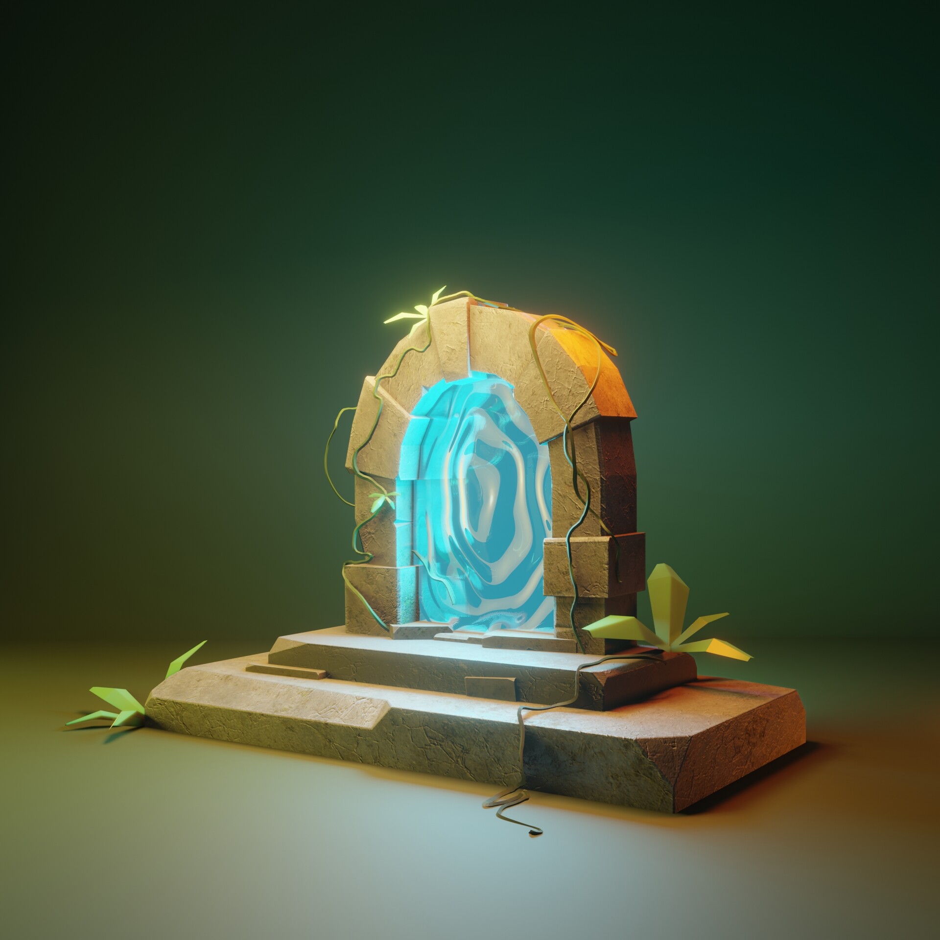 ArtStation - Portal Frame, Alex Shpak