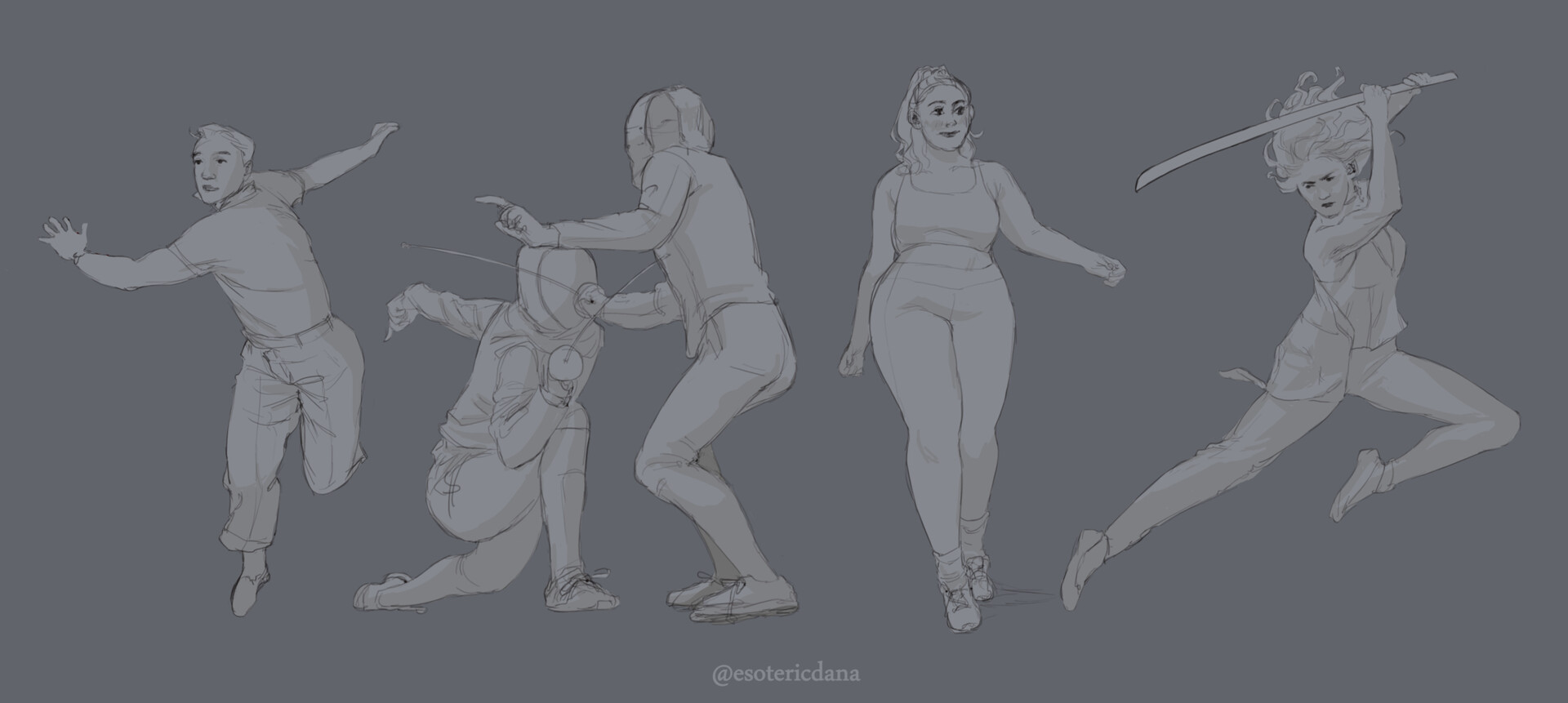 ArtStation - random poses