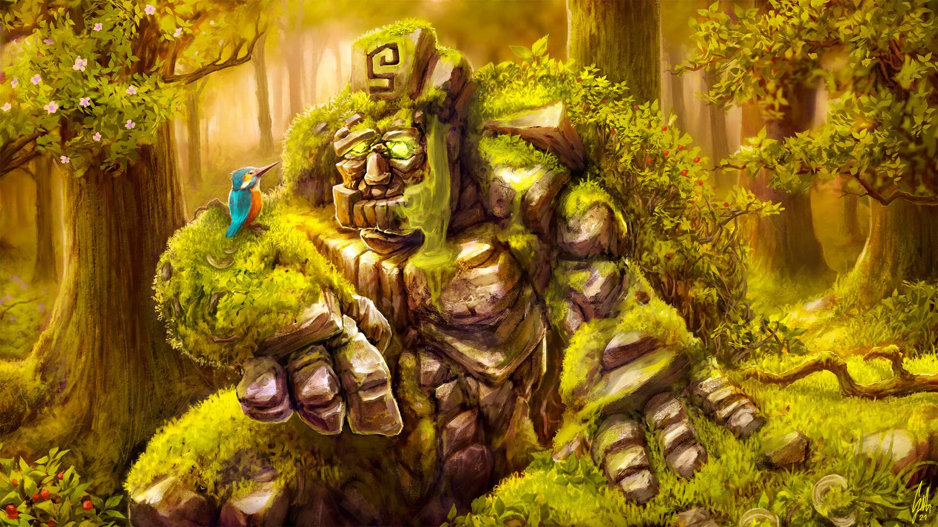 ArtStation - Earth Golem