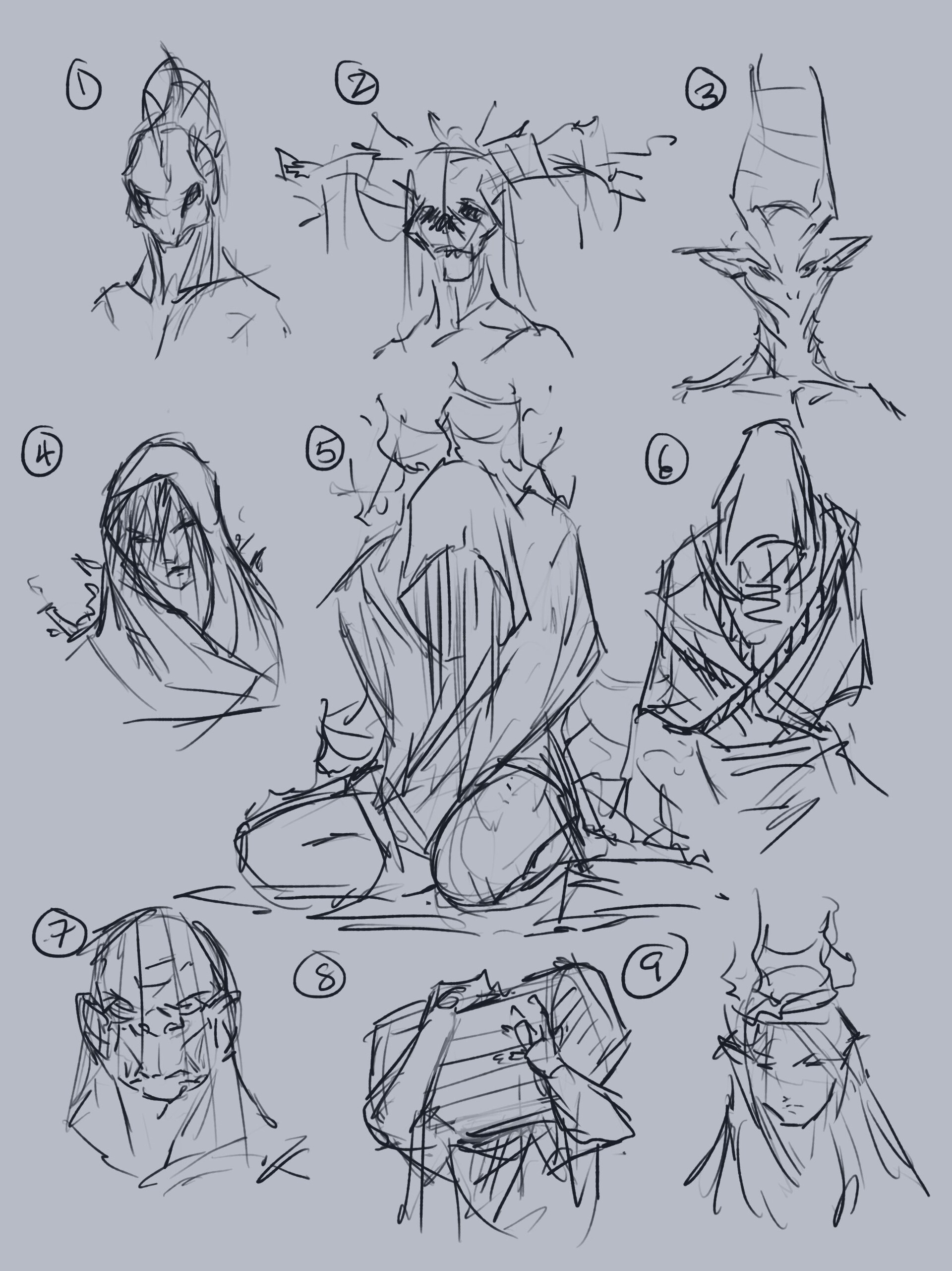 Eamonn McCormick - Demonic River Creature Concept