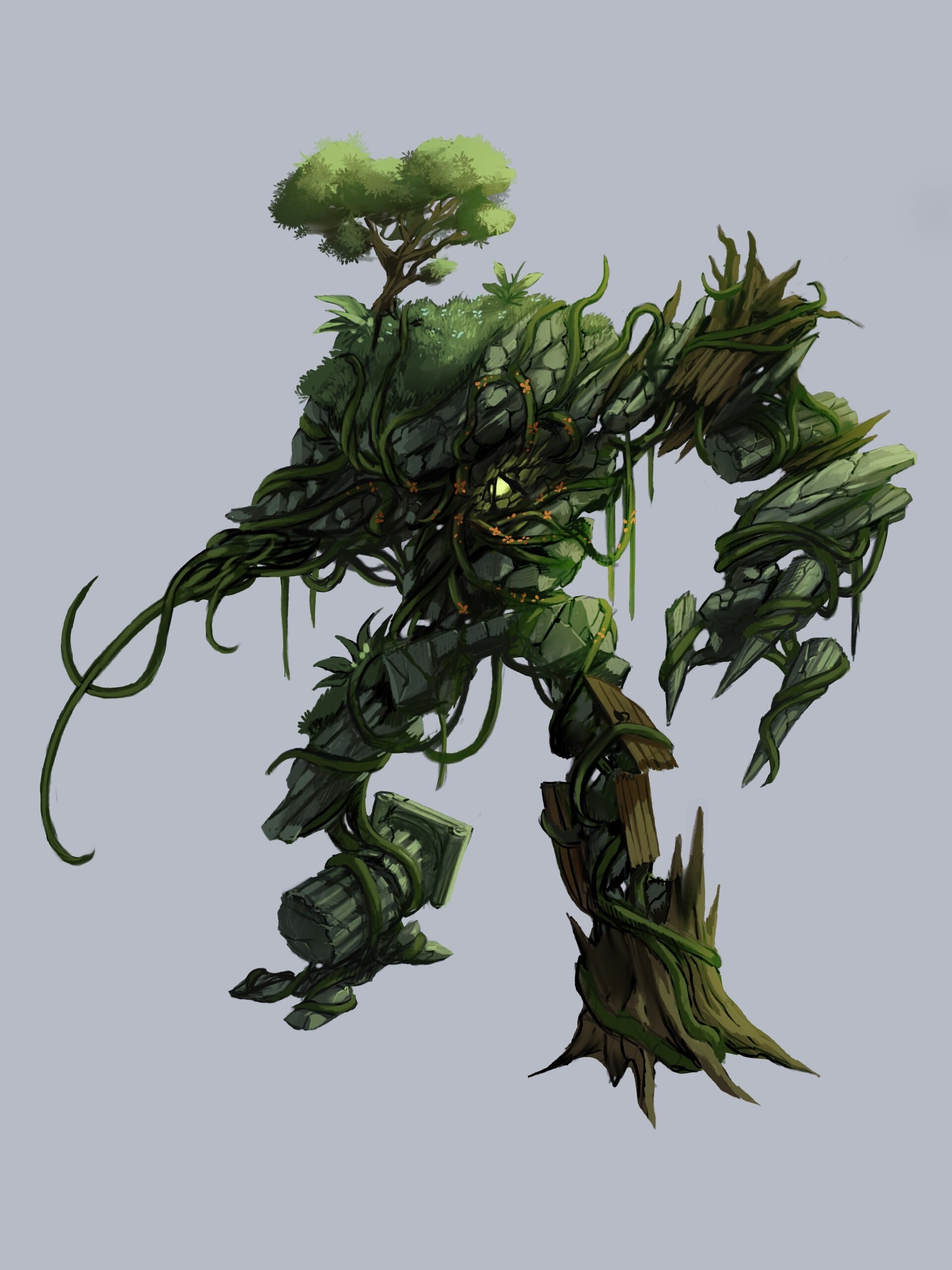 ArtStation - Kandai Root Creature Concept