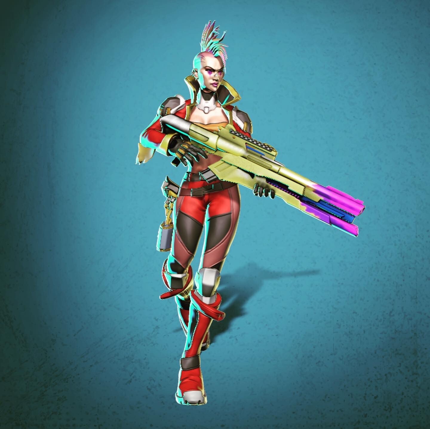 ArtStation - Cyber Punk Chick