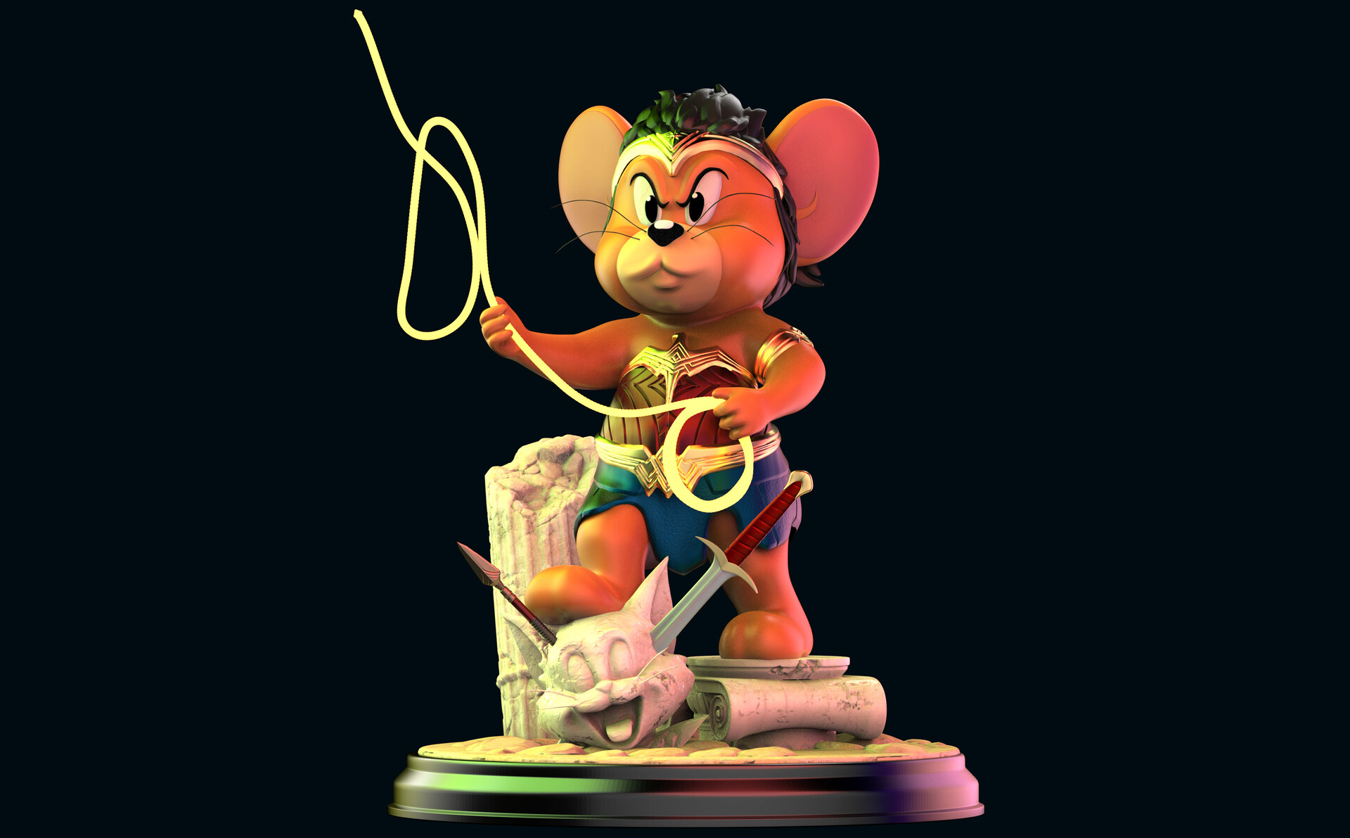 ArtStation - Wonder Women Jerry