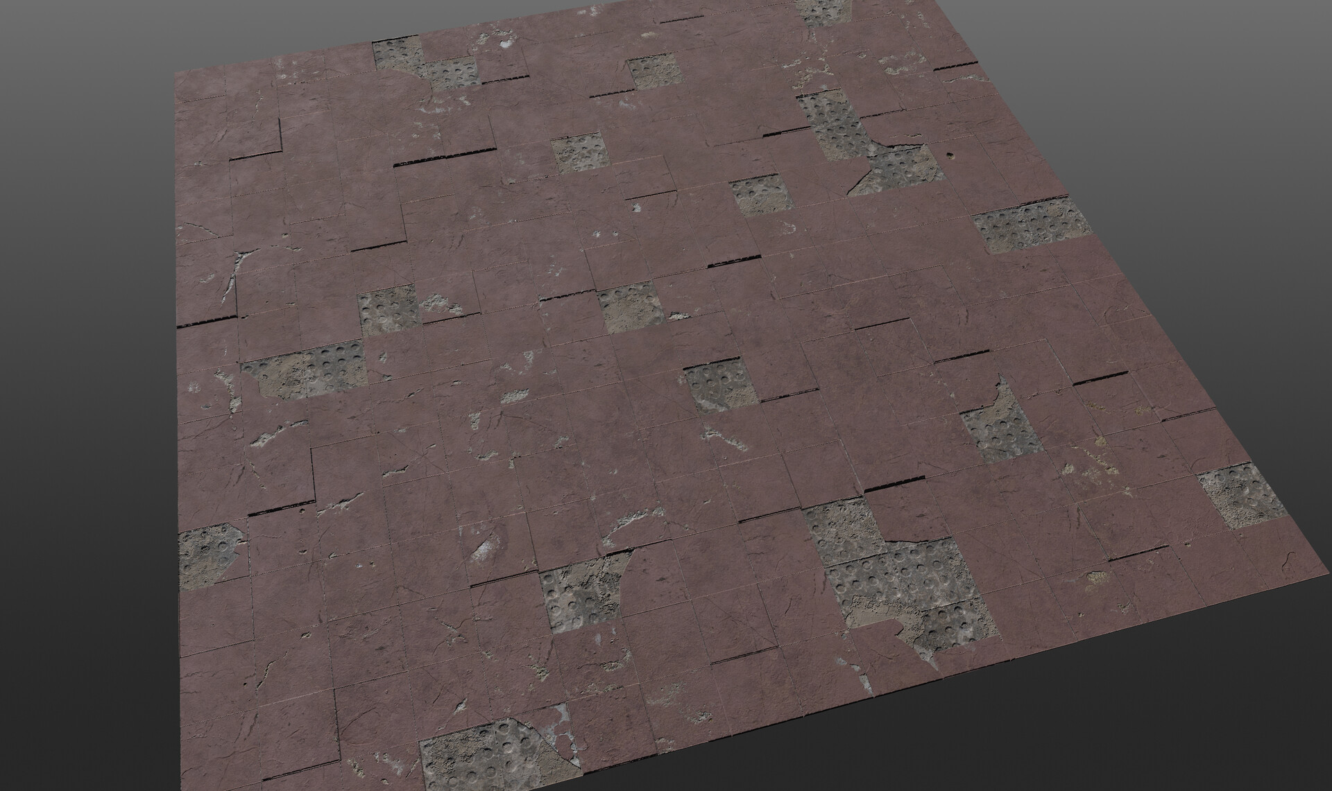 ArtStation - Unreal Shader Work on Repeating Grid Based Materials