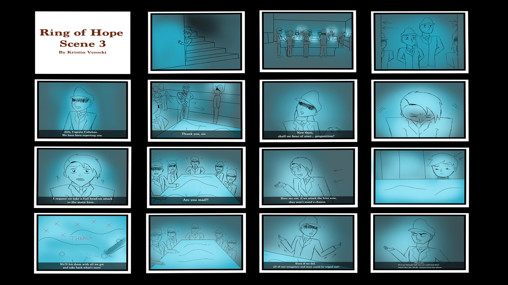 Kristin Veroski - Ring of Hope Storyboards
