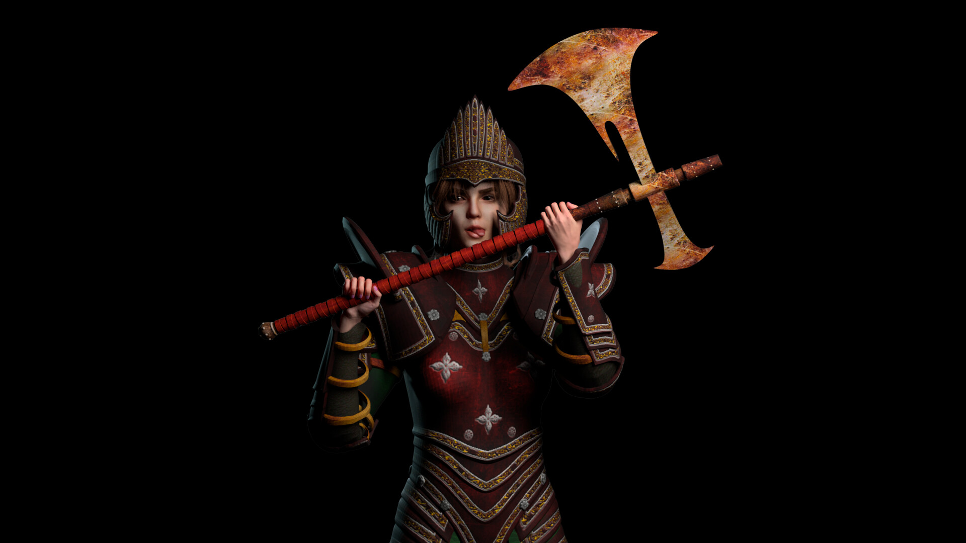 ArtStation - Taila from project "Pesadumbre"