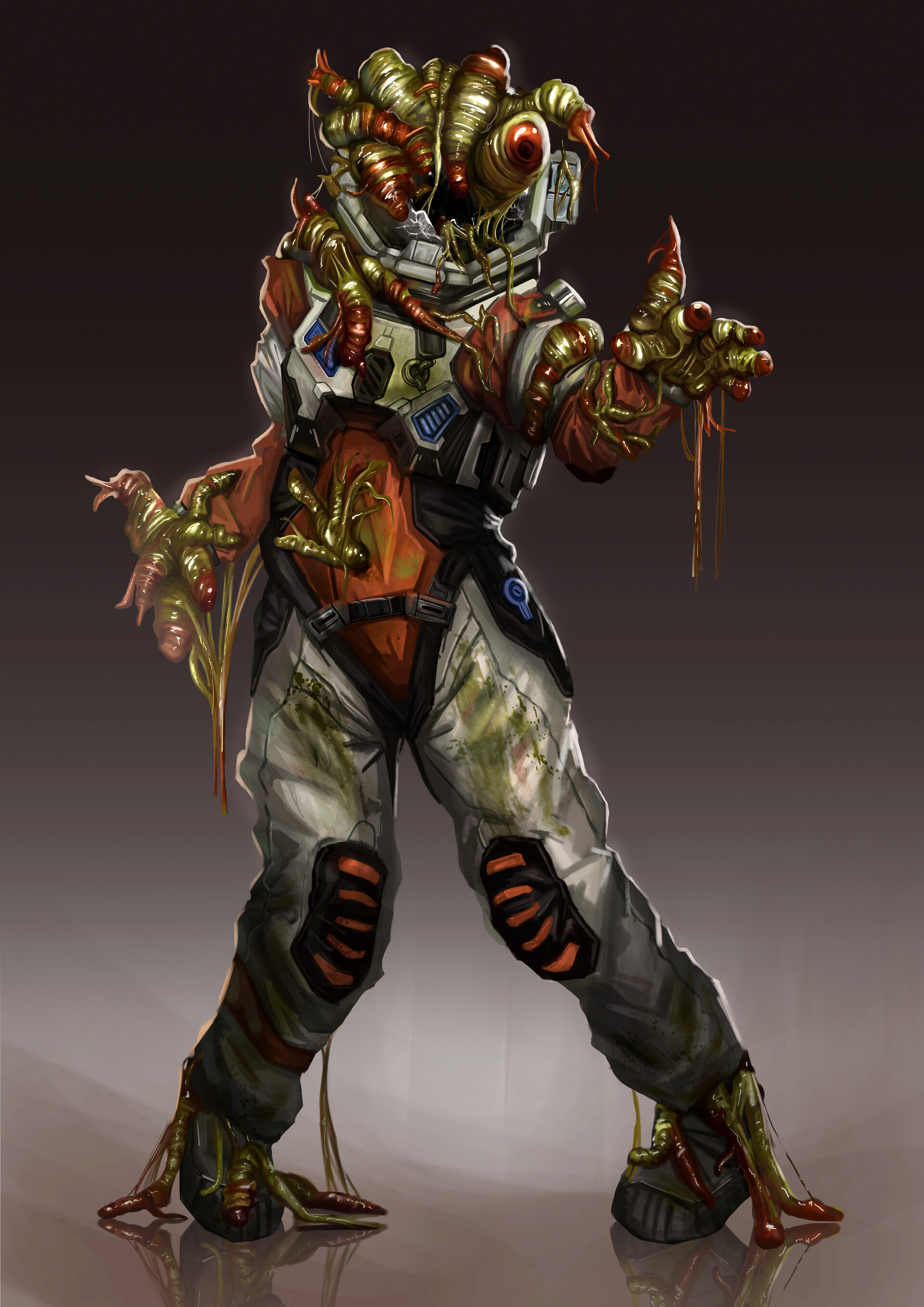 ArtStation - LEECH - Infected Explorer