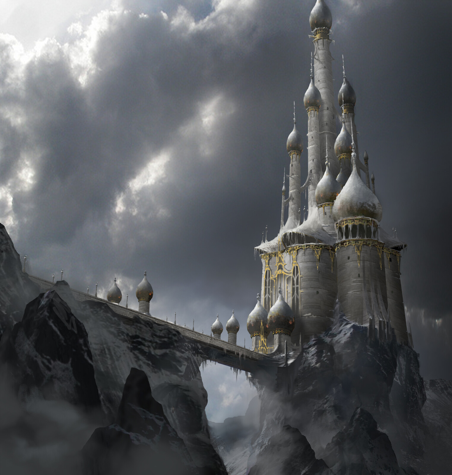 Scribble Pad Studios - Environment Design Concept done for Mirror Mirror.