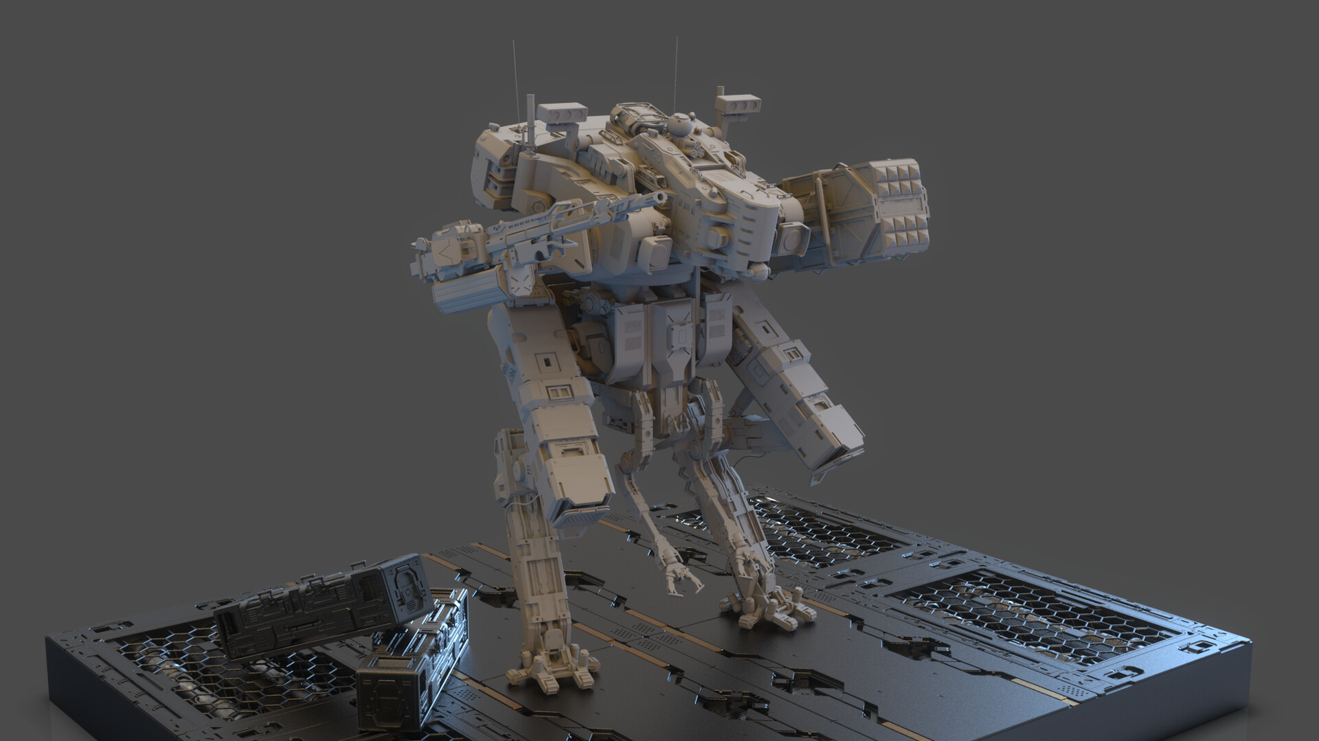 ArtStation - KARANAK MECH