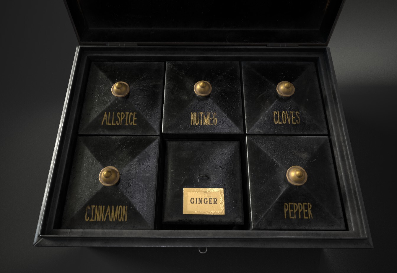 ArtStation - Spice Box - Real Time 4k