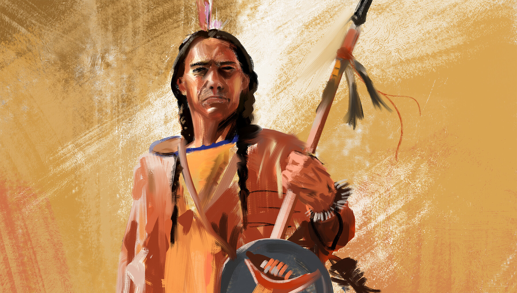 ArtStation - Native Indian hero