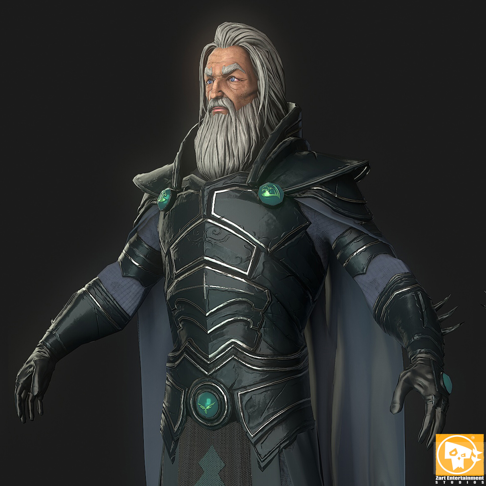 ArtStation - OldWarrior - Game Character