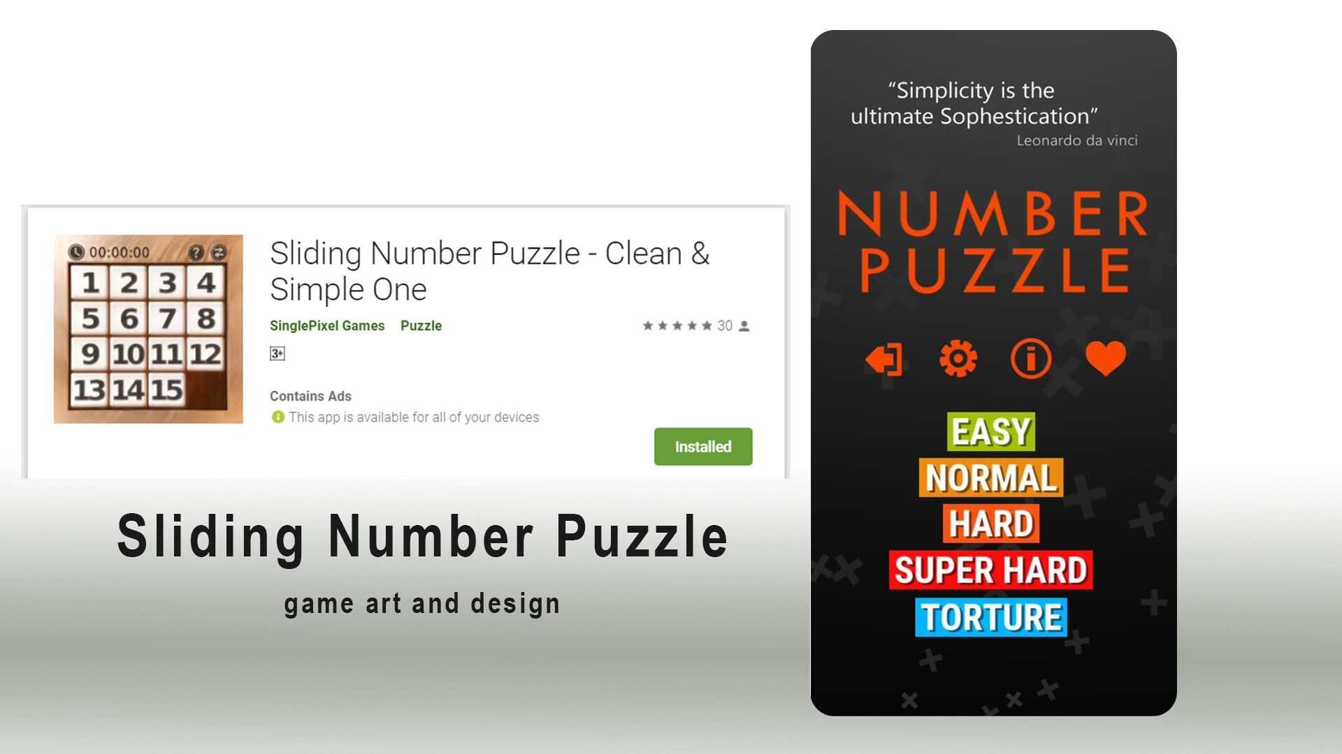 ArtStation - Sliding Number Puzzle