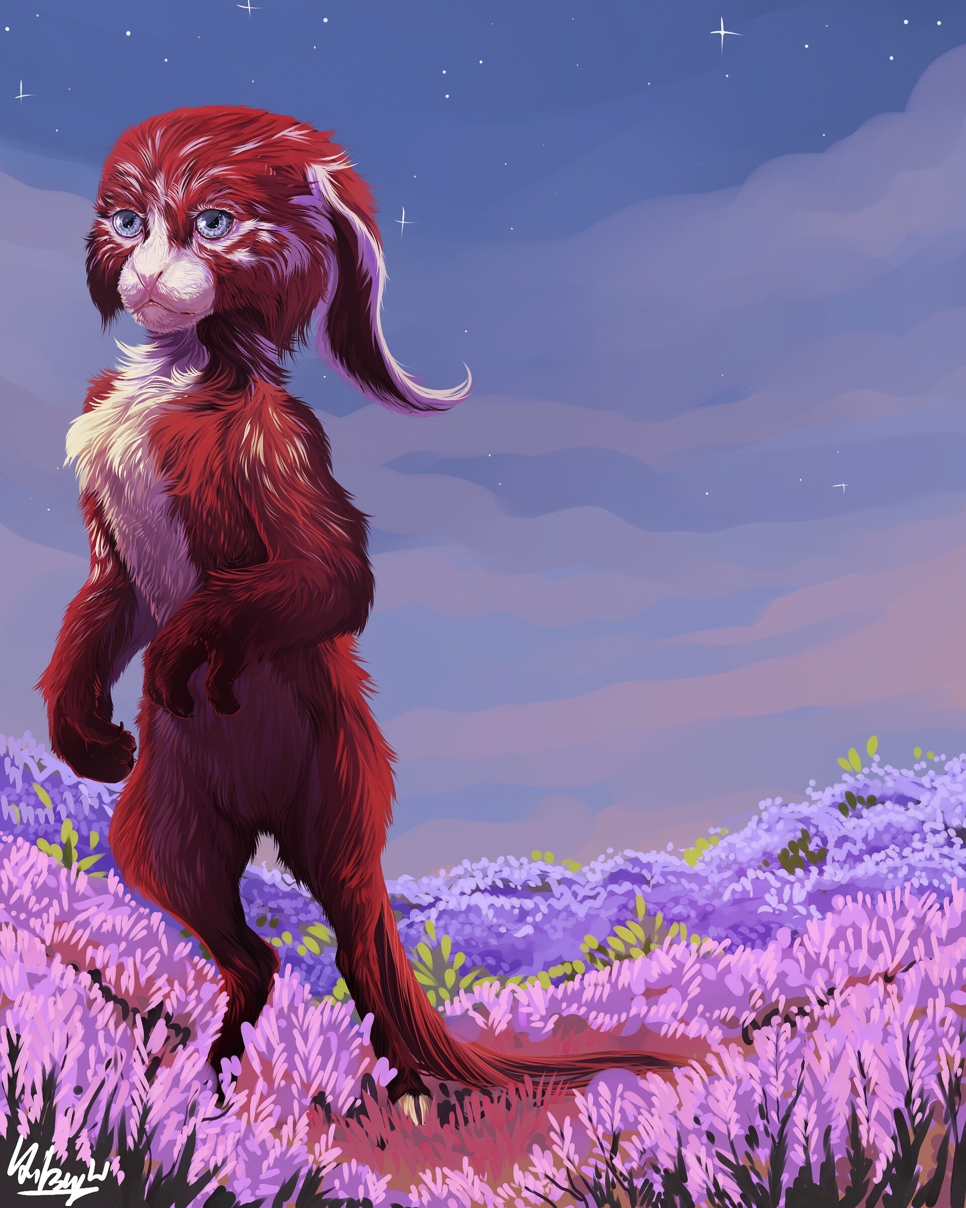 Owca Rysuje - One of my own characters Rubikon