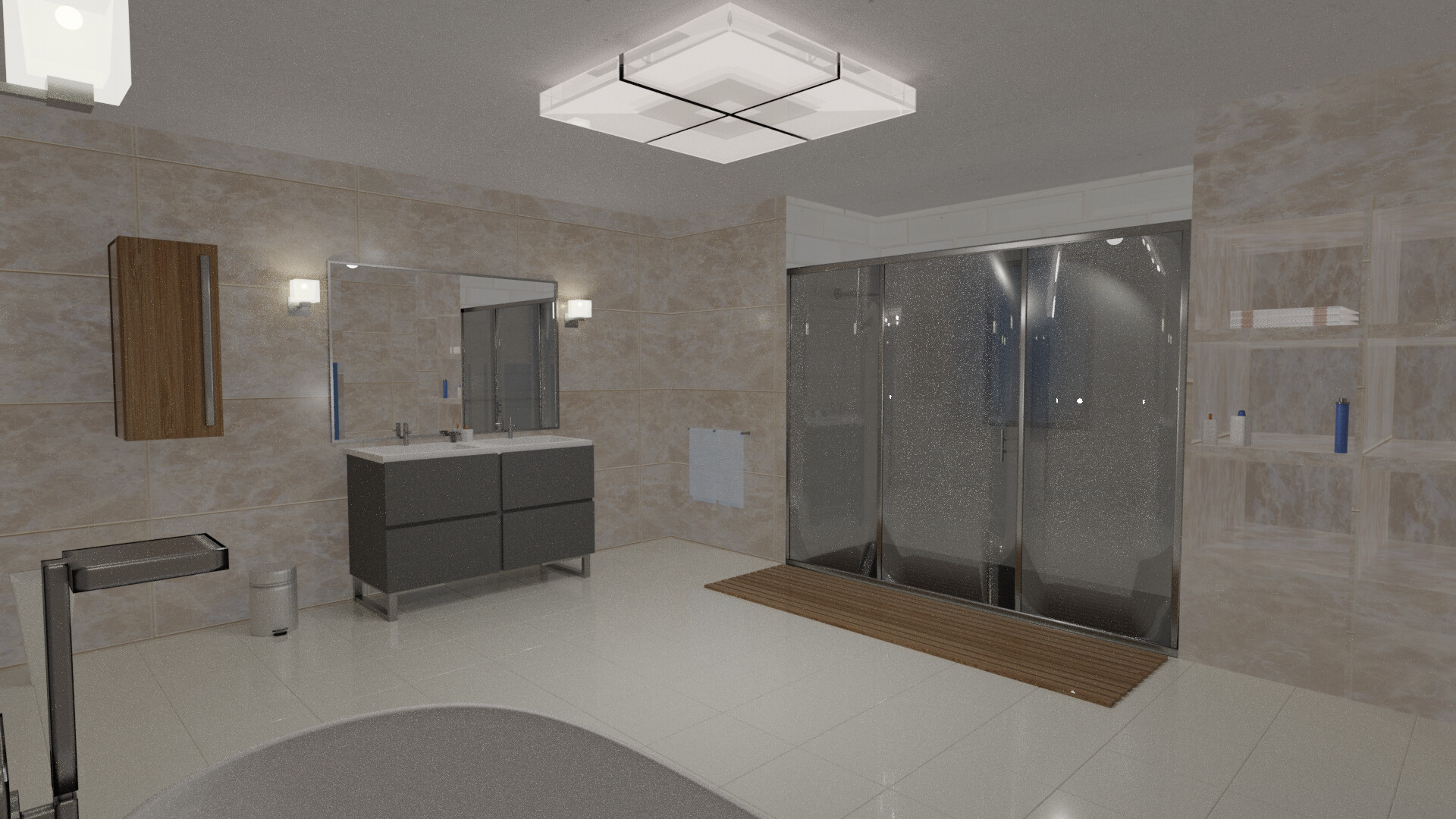 ArtStation - Bathroom design