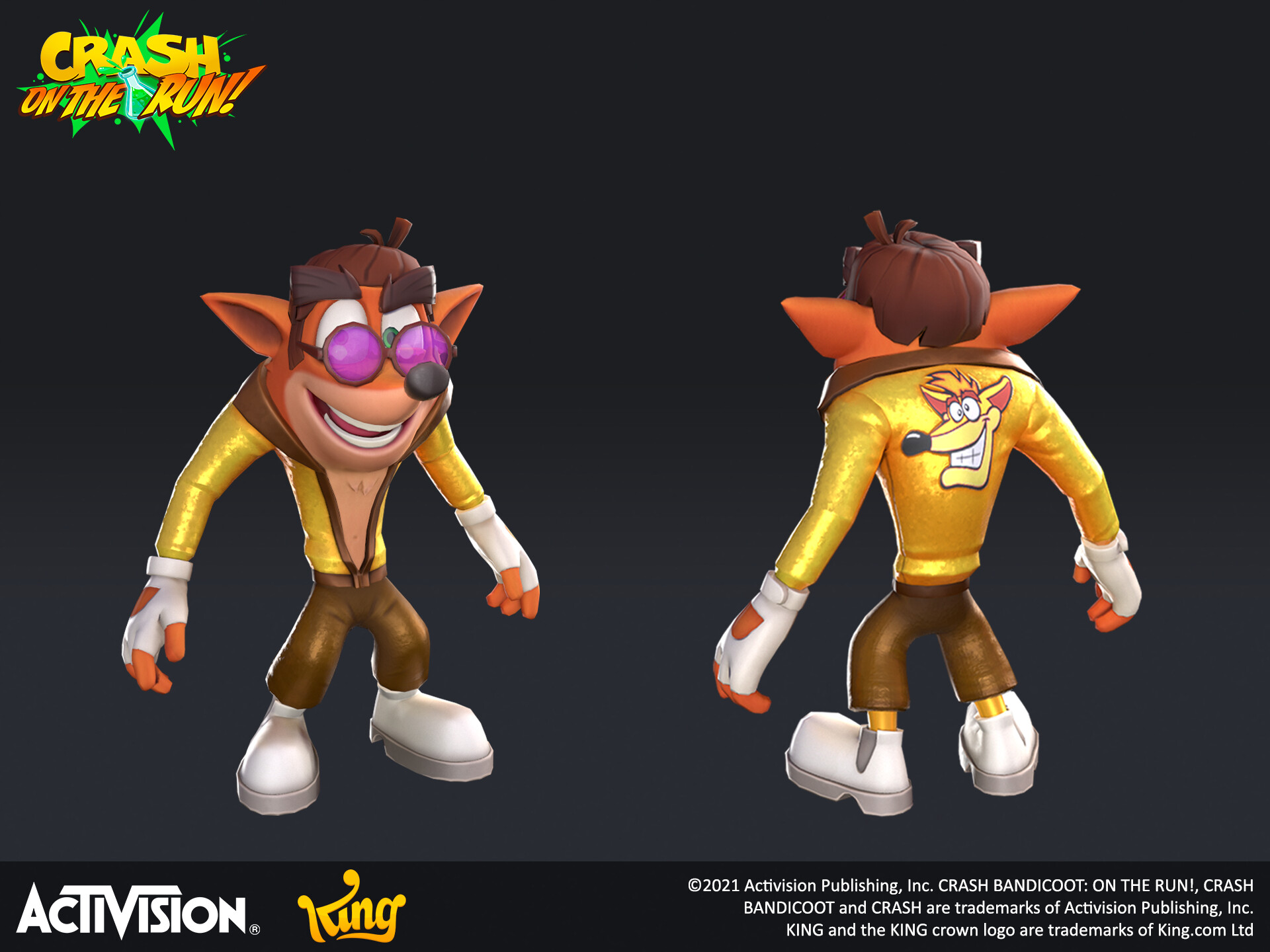 Mattias Rosquist - Disco Costumes - Crash Bandicoot: On The Run!