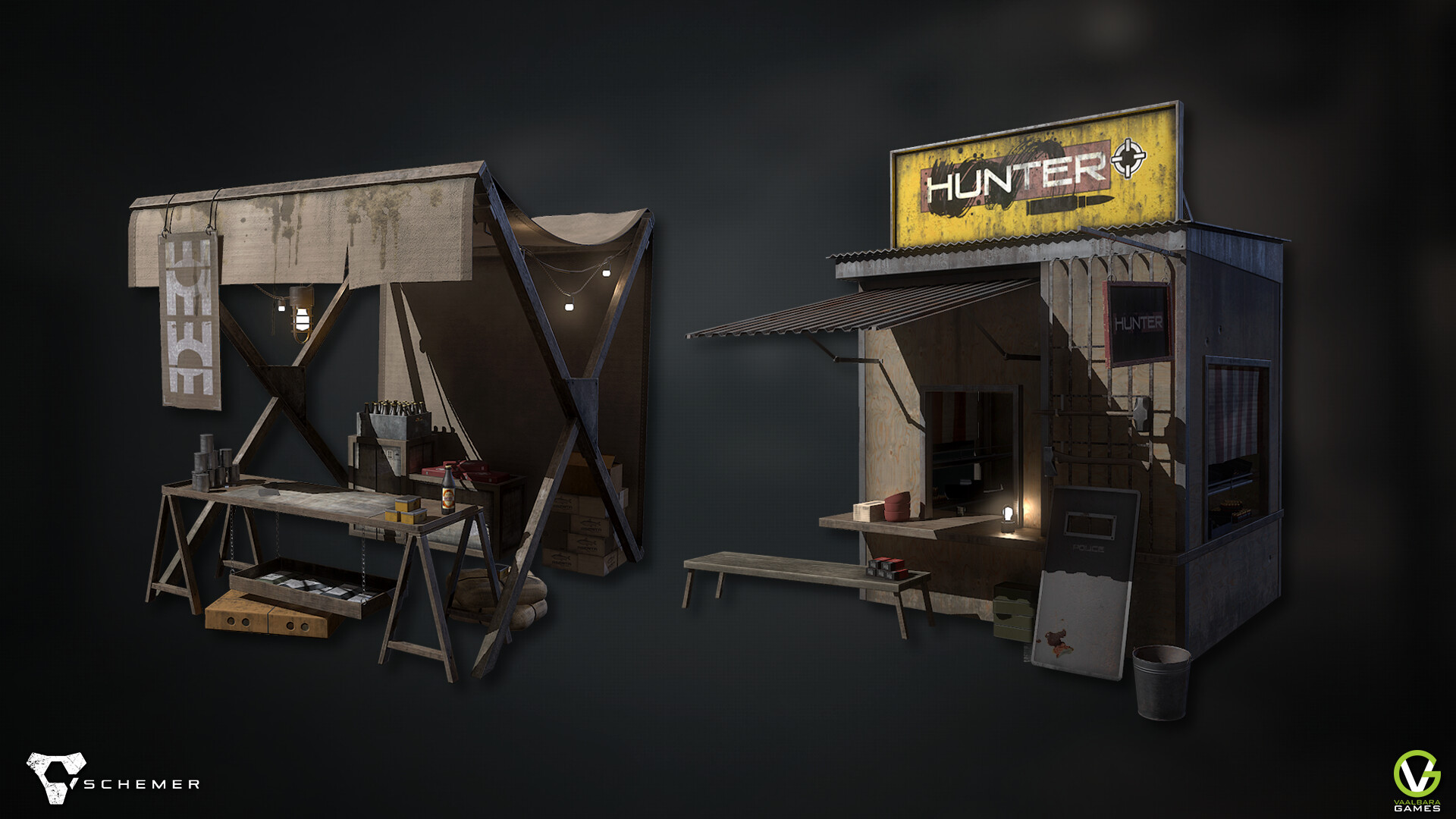 ArtStation - Stalls SCHEMER