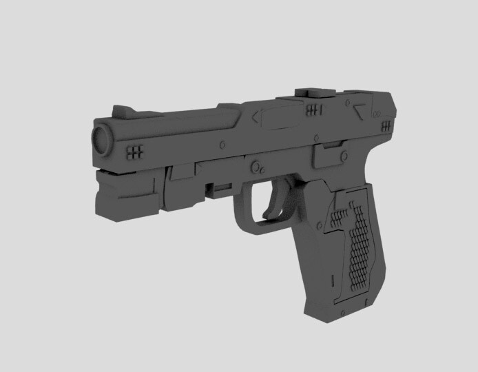 ArtStation - Glock Gun