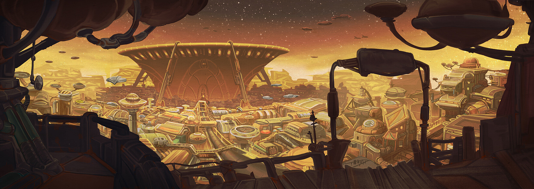 ArtStation - Space Port