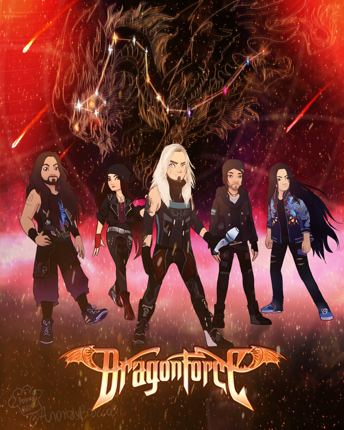 ArtStation - Dragonforce: Red Cover