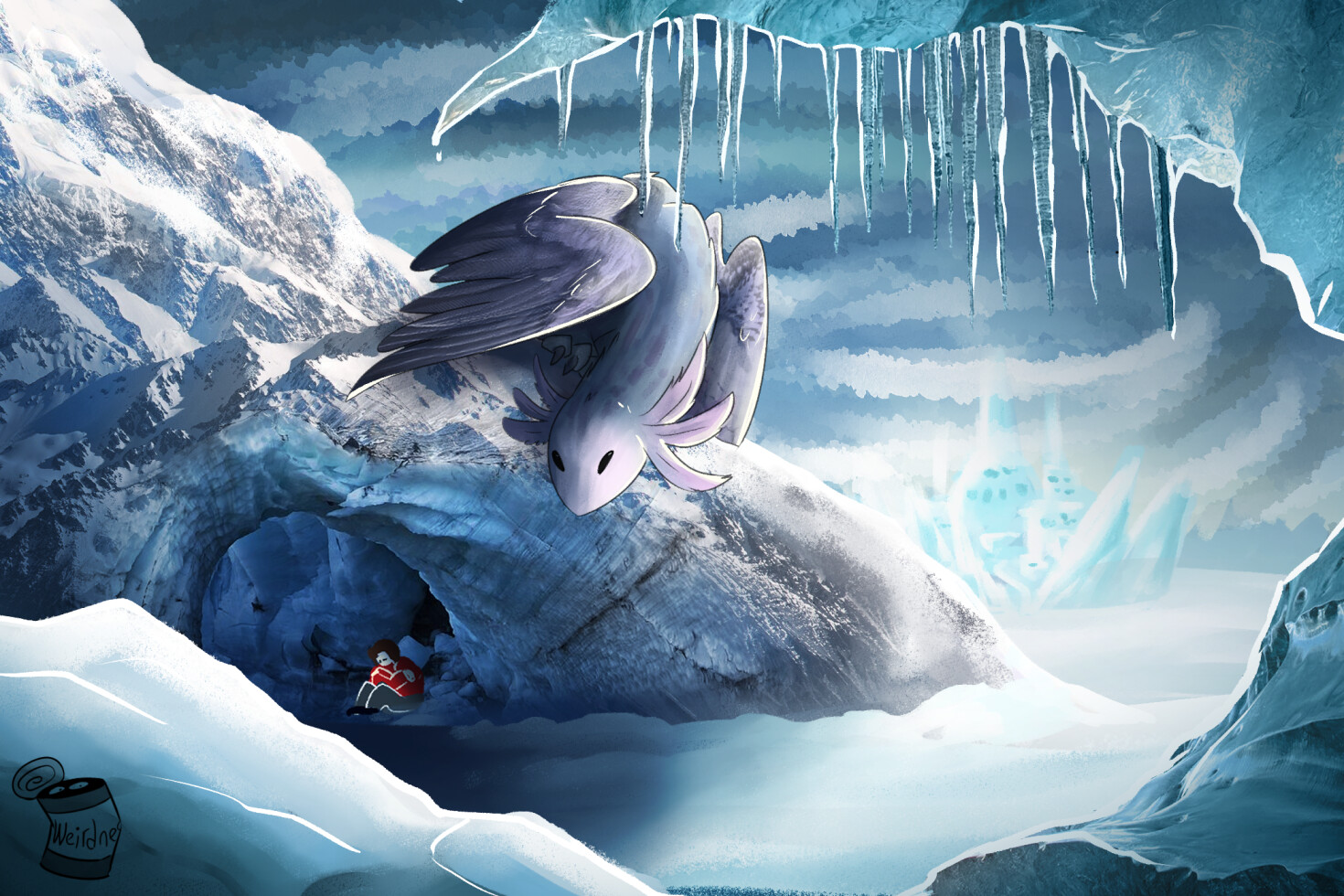 ArtStation - The Guardian of Ice Region