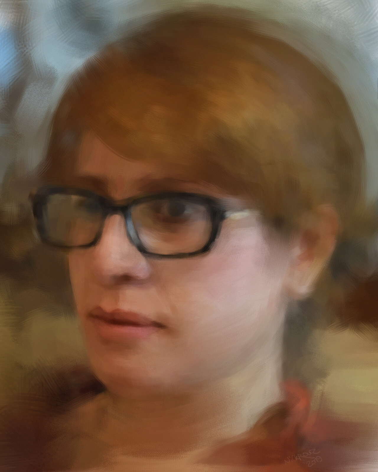 Nickrouz O’johni - Portrait of Nastaran