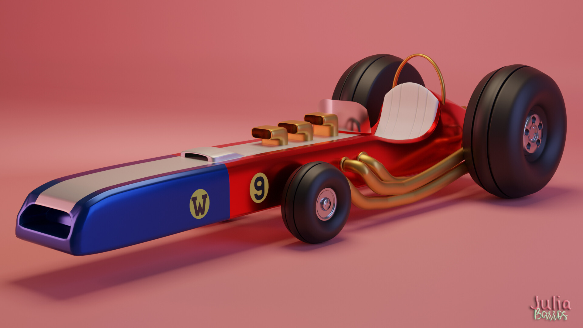 Julia Barros - Wacky Races - Peter Perfect