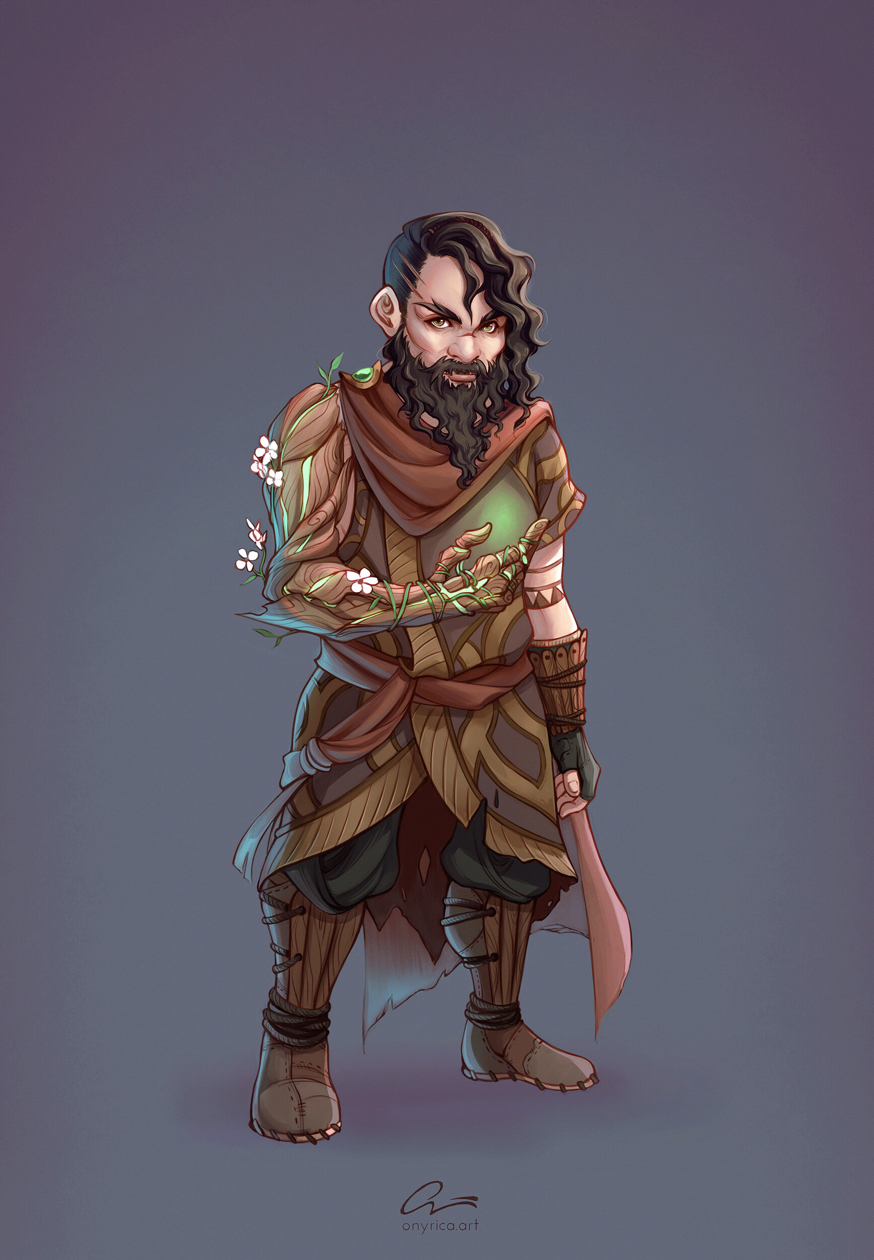 ArtStation - Baritmog "Bear" Gnarlbeard - [ DnD Commission ]