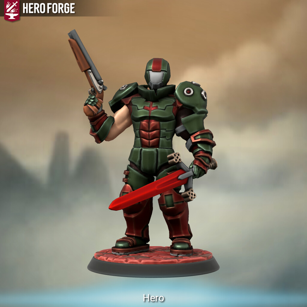 Blair Borland - My HeroForge Creations