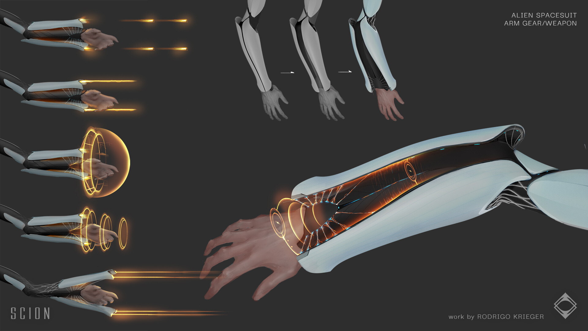 ArtStation - Alien Arm Gear