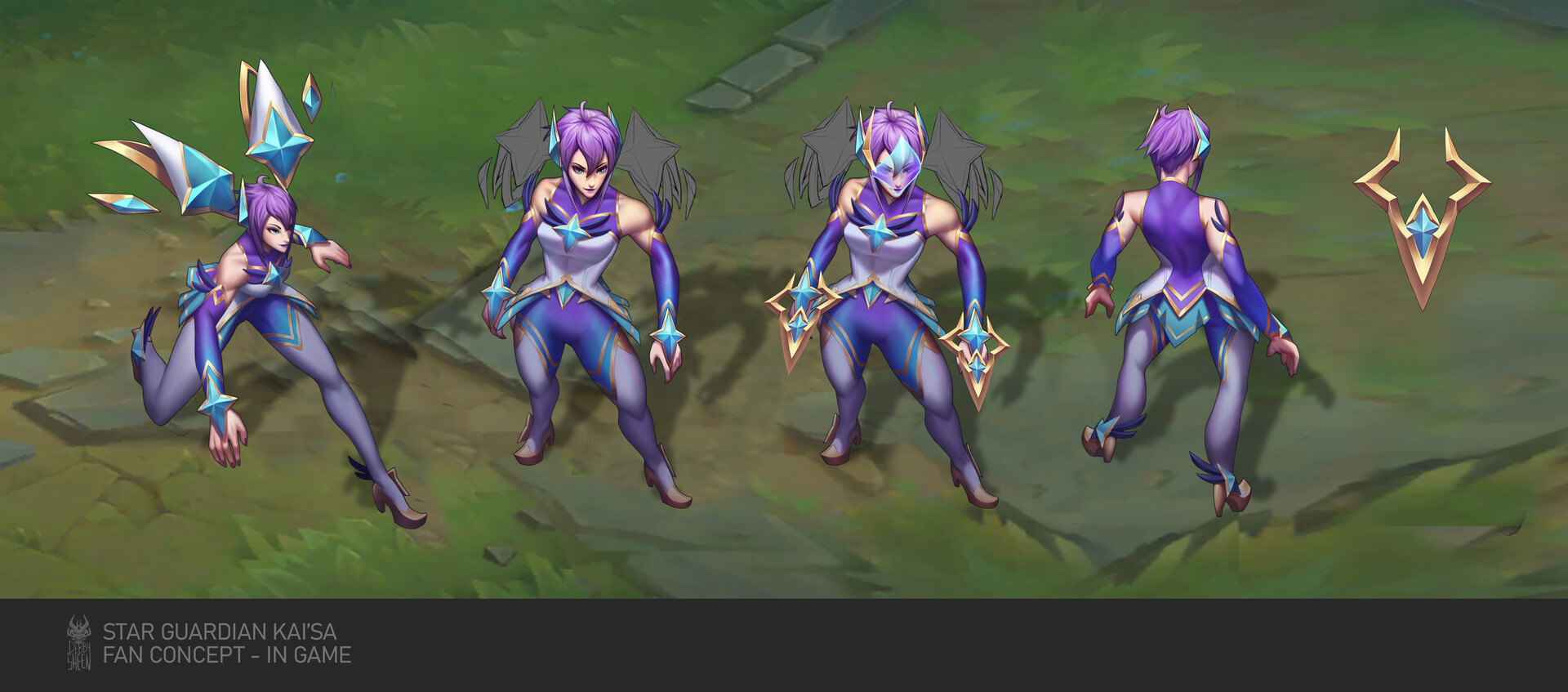 Debby Illanes - Star Guardian Kai'sa - League of Legends Fan Concept