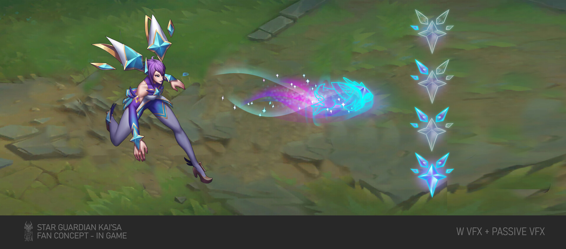 Debby Illanes - Star Guardian Kai'sa - League of Legends Fan Concept