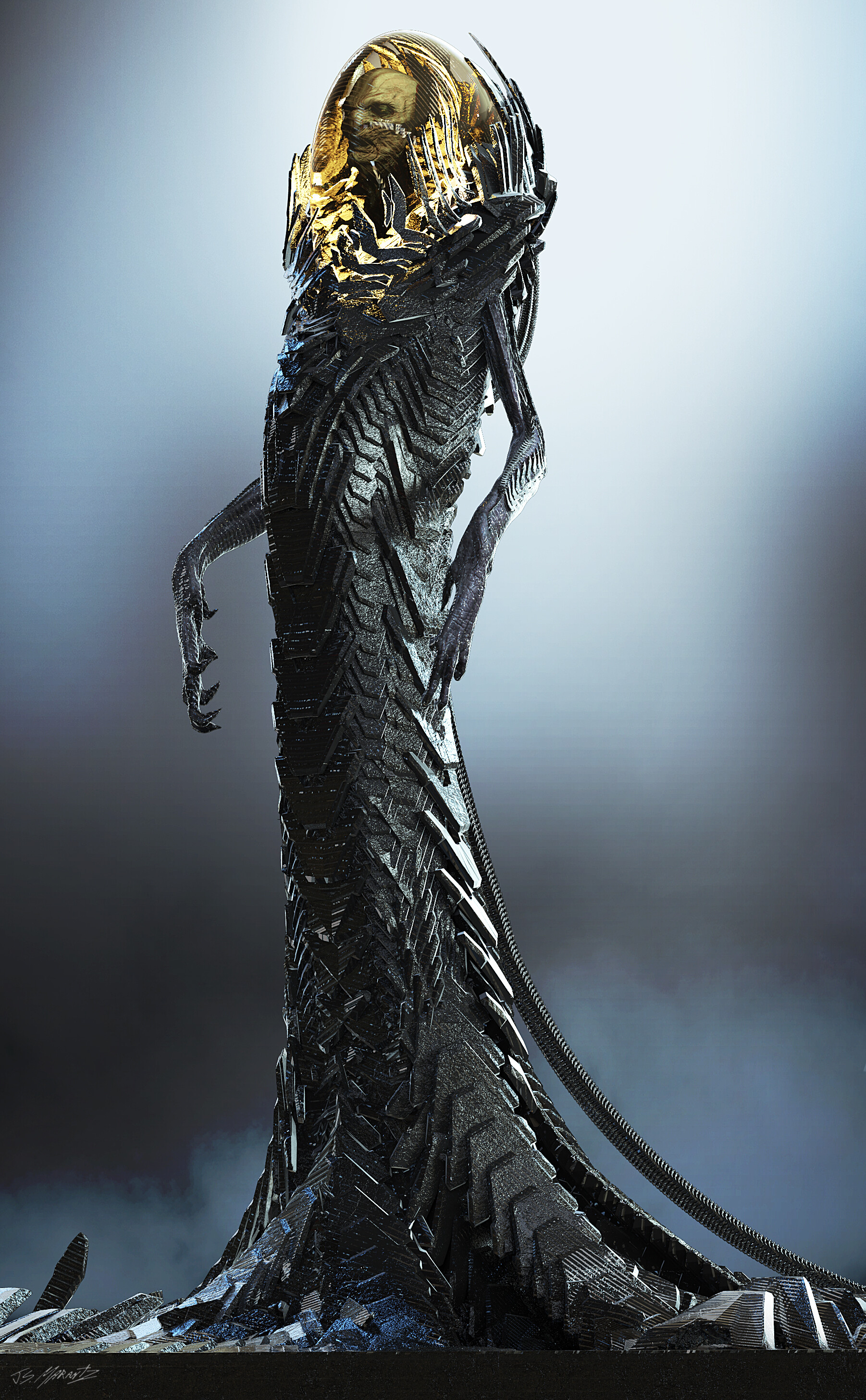 ArtStation - APOKOLIPS PILOT Concept for Zack Snyder's Justice League