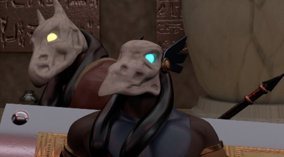 ArtStation - HORUS - Short Film (progress shot)