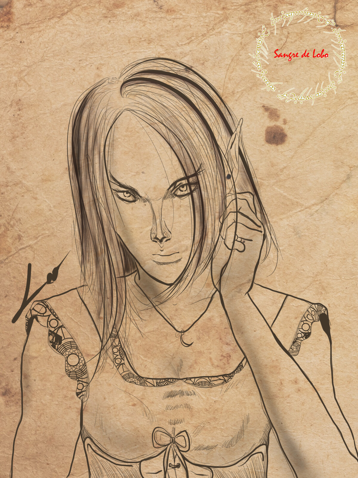 ArtStation - Elfa en el Isen