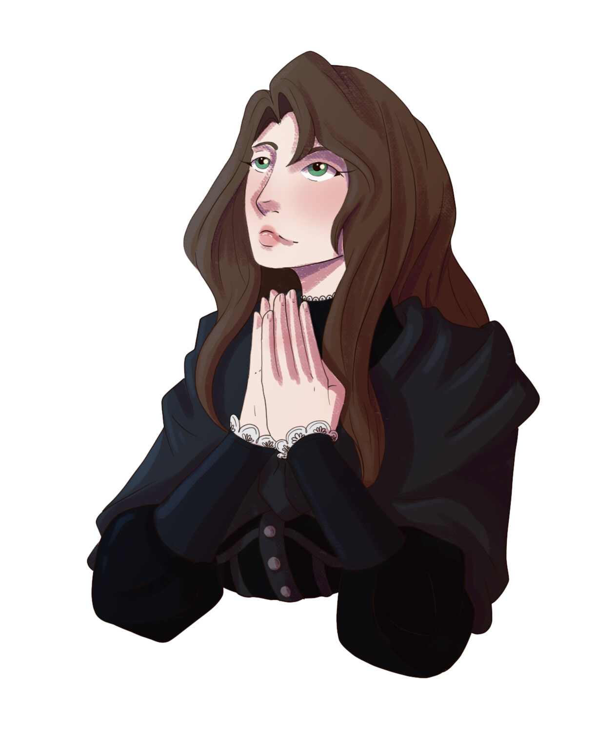 ArtStation - Character Portraits: Saint (COMMISSION)