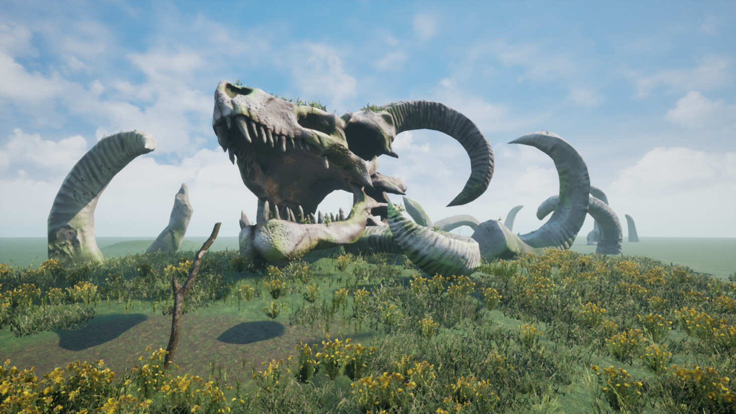 ArtStation - Dragon grave