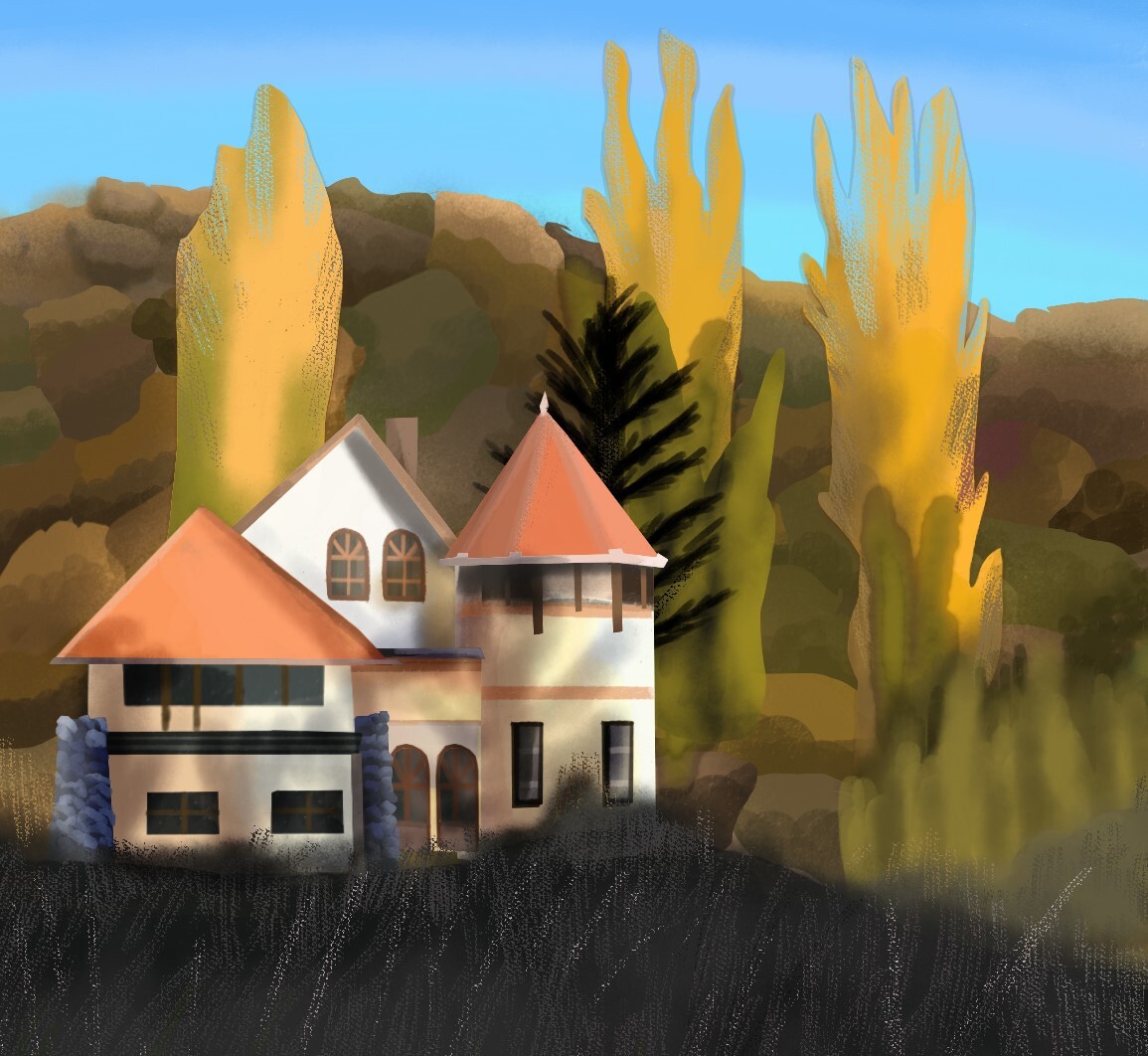 ArtStation - Little Witch house