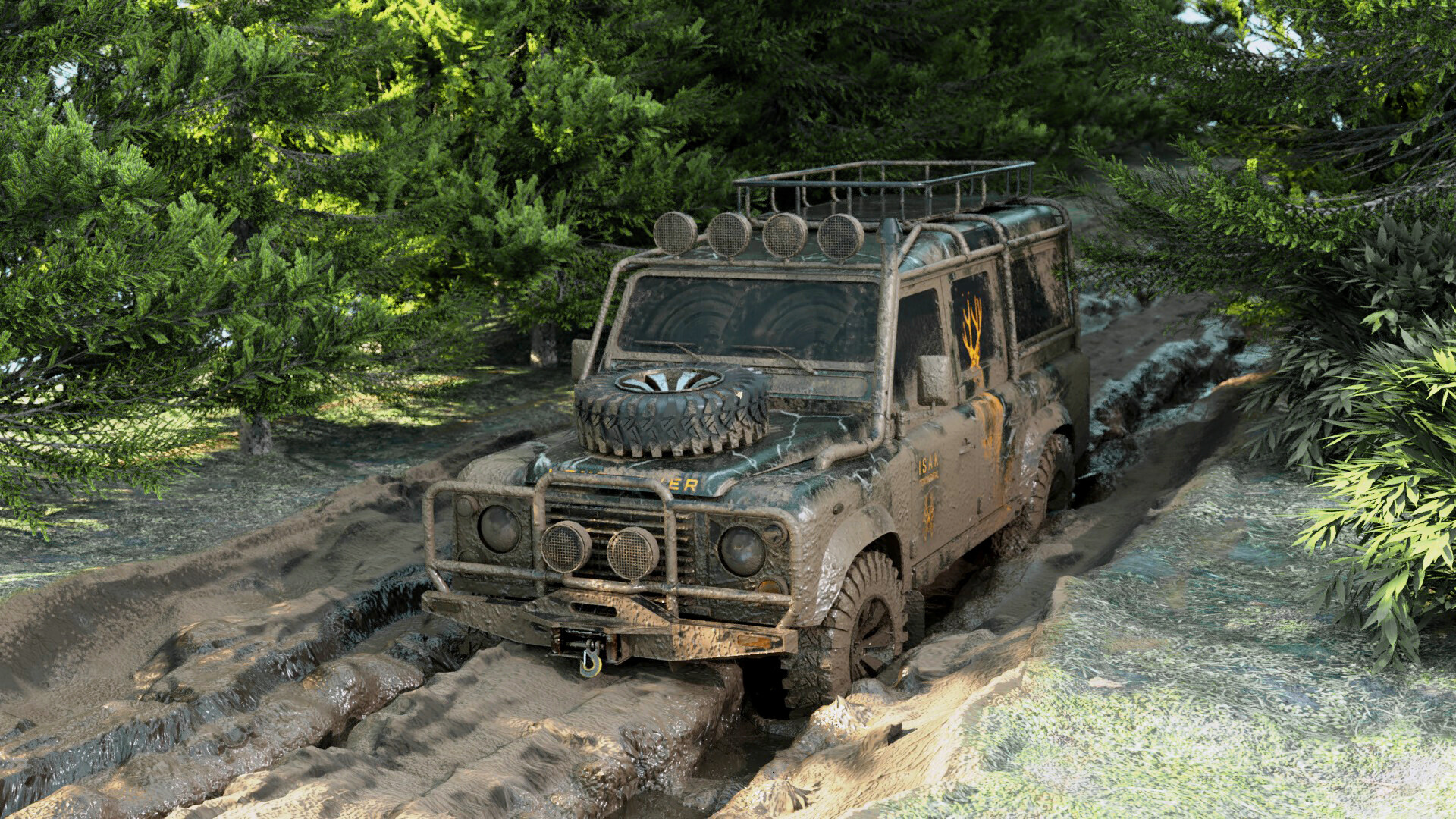 ArtStation - Land Rover Defender 110