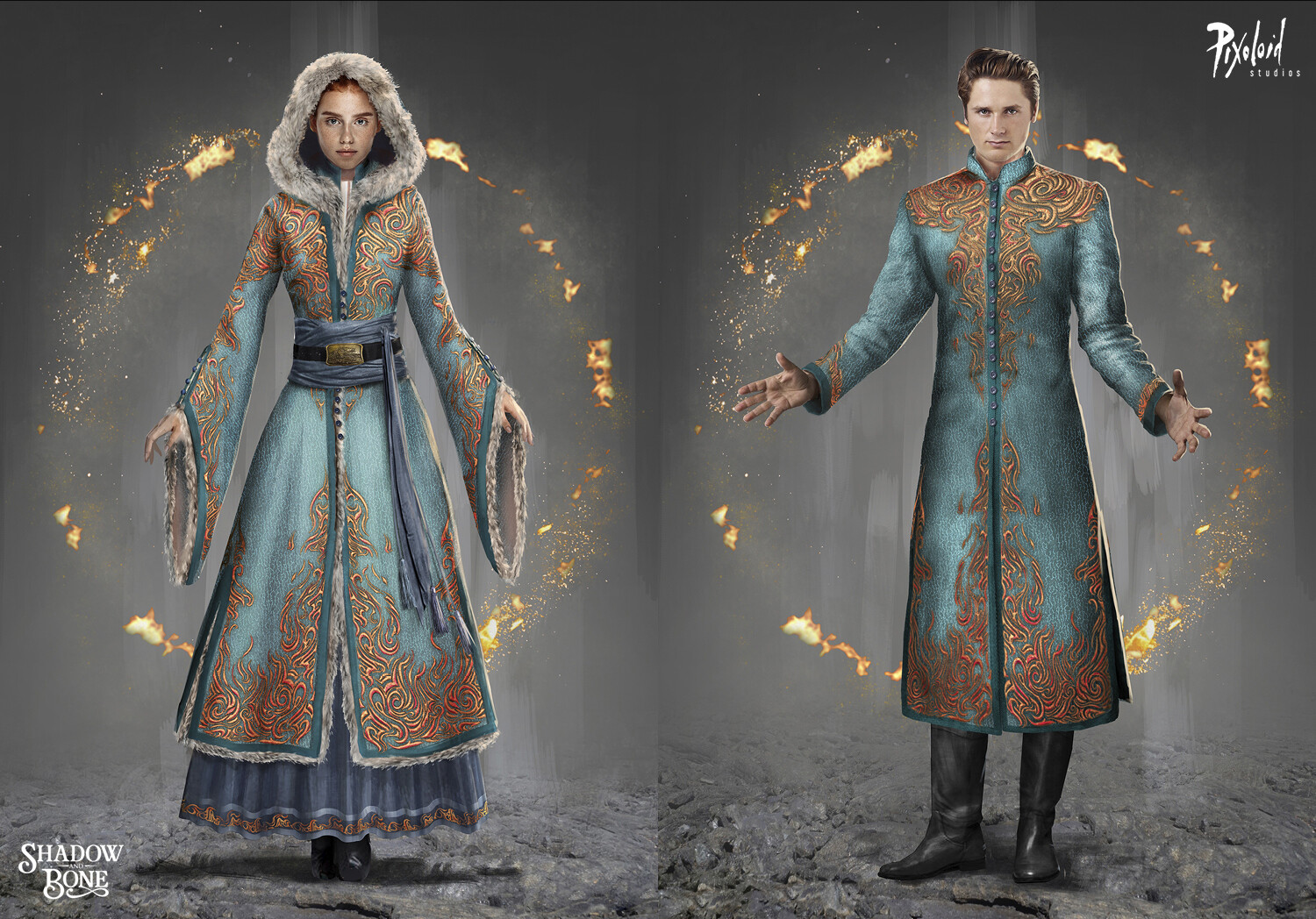 Pixoloid Studios - Shadow and Bone - Etheralki (Grisha costumes)