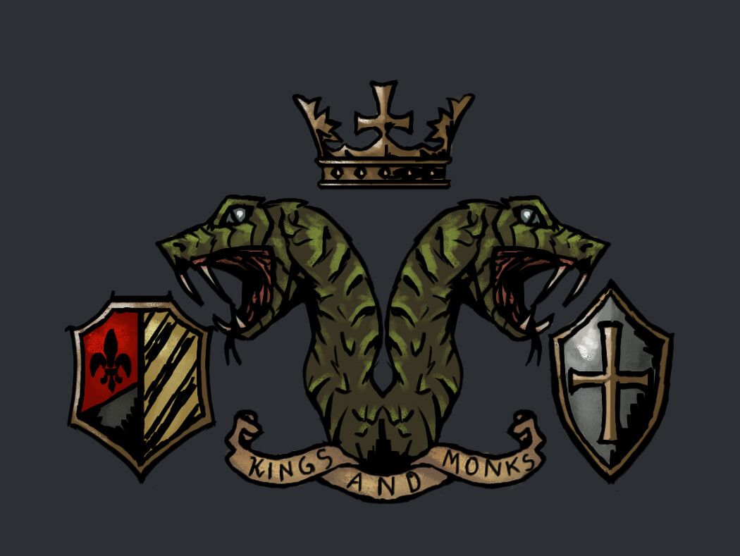 ArtStation - Snake Coat-of-Arms