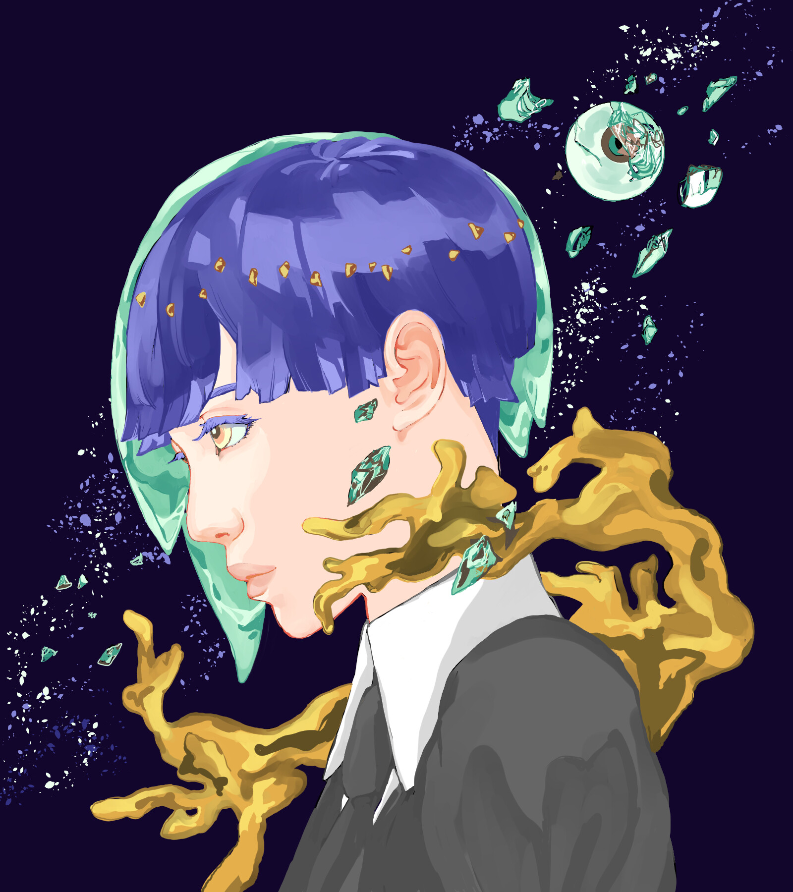 ArtStation - Phosphophyllite